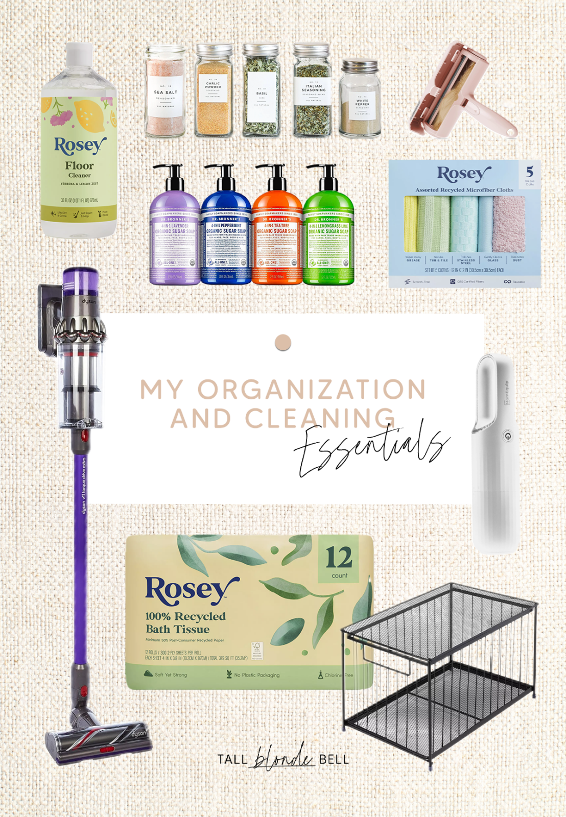 My Organization and Cleaning Essentials